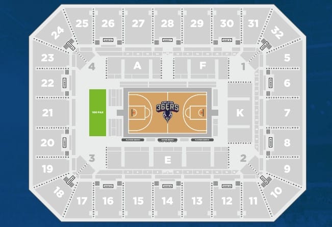 Adelaide 36ers 25/26: Backcourt Bar Offer | Sweet Spot Entertainment